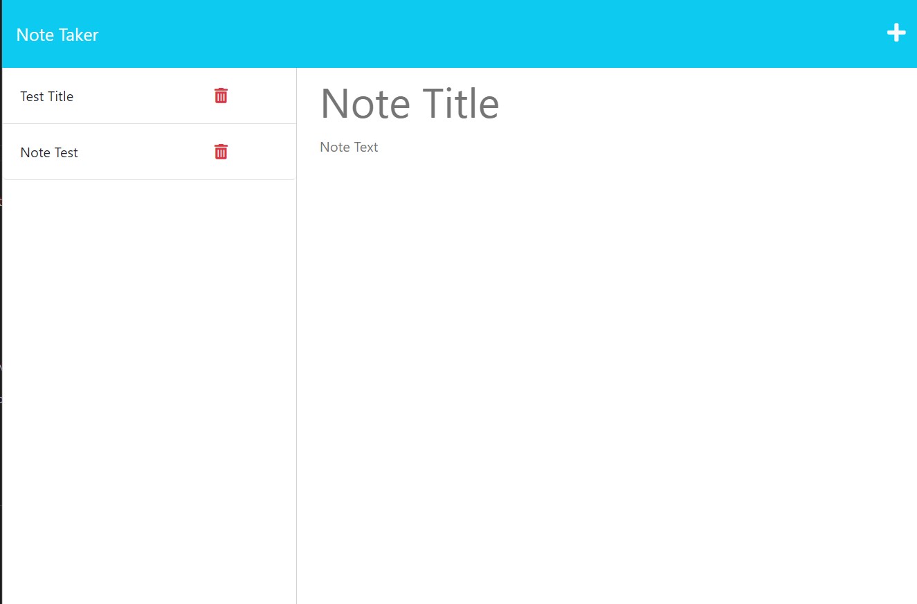 11 Express.js: Note Taker | note-taker